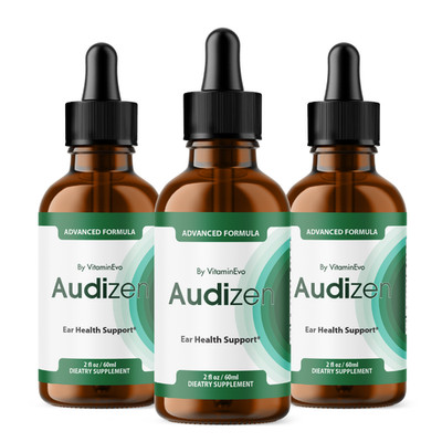 (3 Pack) Audizen Ear Health Drops, Audizen Ear Health Support (90 ...