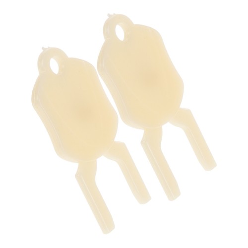 2 Pcs Plastic Soap Dispenser Key Commercial Keys Accessory Repair ...