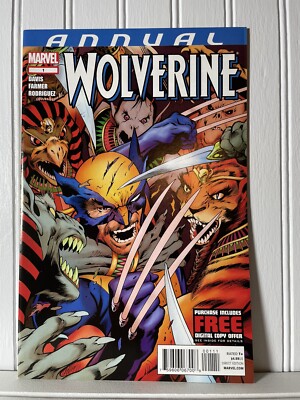 Wolverine Annual #1 Davis Variant VF 2012 | eBay
