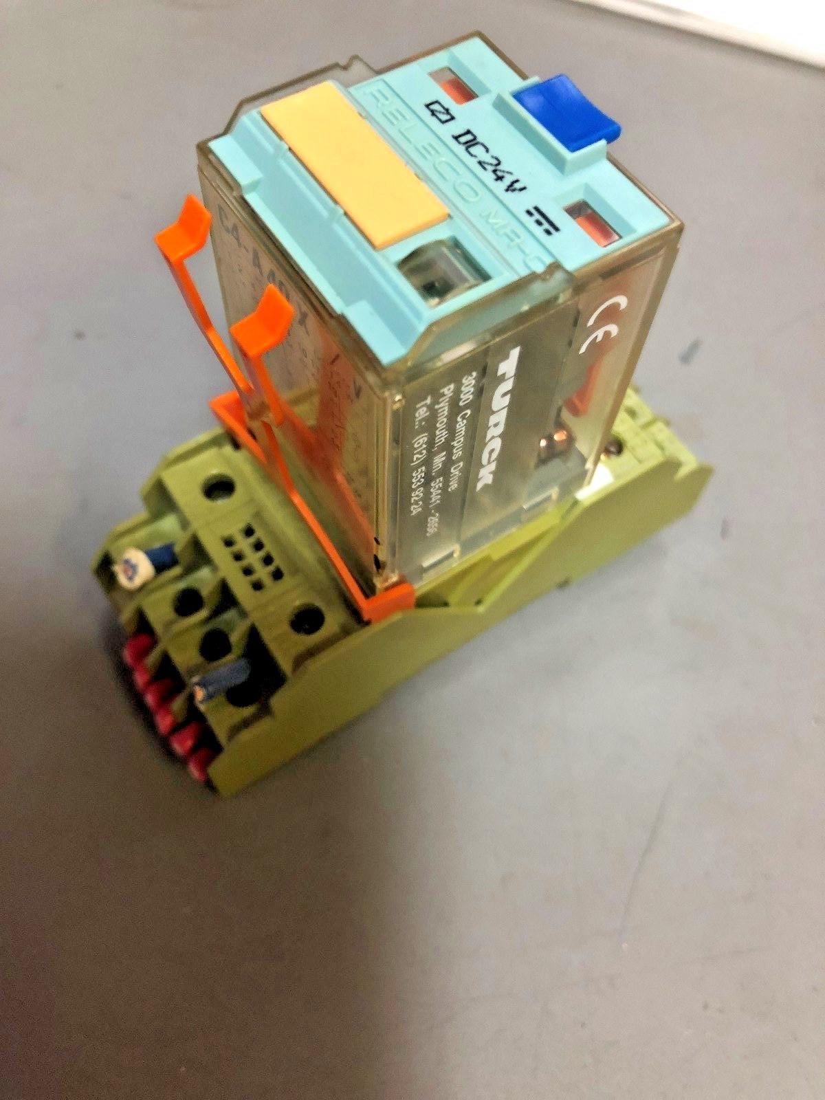 Turck Releco C4-A40X 120 VAC Relay C4A40X C4-A 40 X | eBay