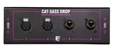 Elite Core Drop Box RJ45 in Pass Thru to 2-XLR 3pin Female / 2-5Pin ...