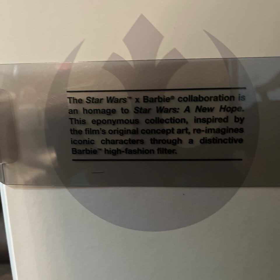 1 of 20,000 Mattel 2019 StarWars Princess Leia Barbie, NIB sealed. | eBay