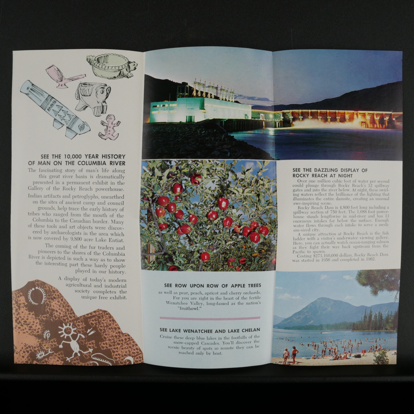 1967 Rocky Reach Brochure, Chelan County Public Utility District ...
