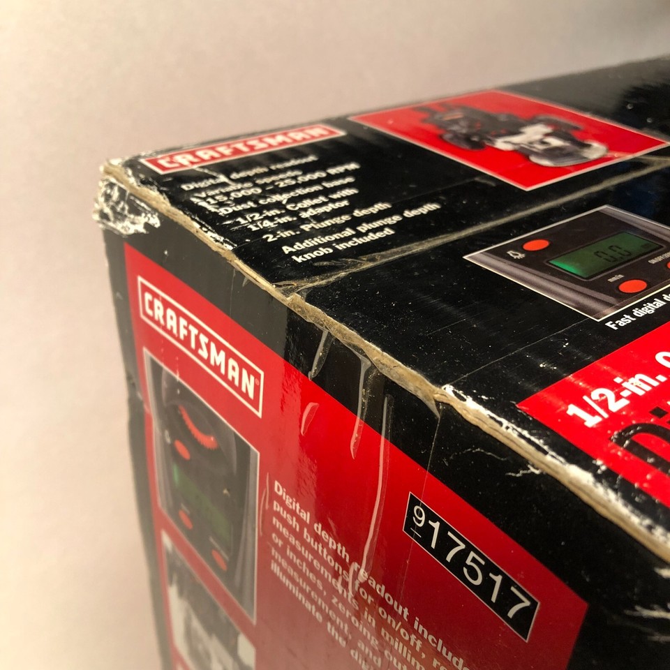 Craftsman Digital Plunge Router 17517 Sealed In Box | eBay