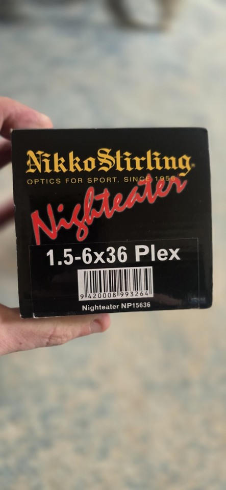 Nikko Stirling Nighteater 1.5-6x36 Plex | eBay