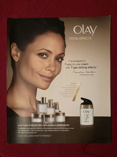 Thandie Newton For Olay Total Effects 2012 Print Ad - Great to Frame ...