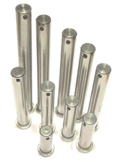 5 Steckbolzen Edelstahl A4 Rostfrei 9 5x30 Stecksplint Splintbolzen ...