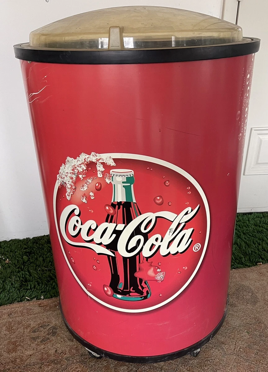 Coca Cola Rolling Cooler