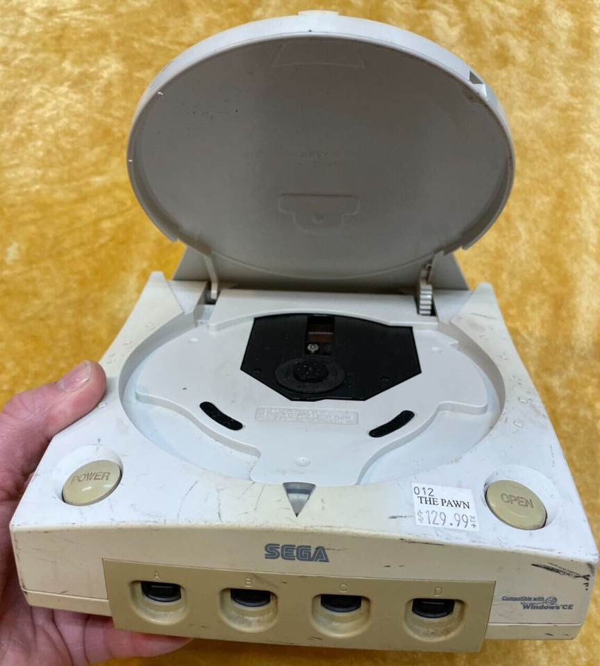 Sega Dreamcast Console & 2 Controllers & 3 Game Lot & Cords UNTESTED | eBay