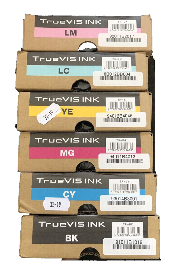 7x Original Ink ROLAND TrueVIS SG-300 SG-540 VG-540 VG-640 500ml DG ...