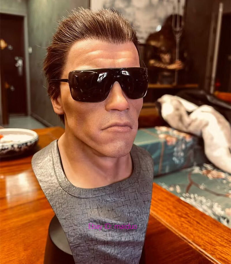 P1S Terminator T800 Resin Statue Figurine DX version 1/2 scale 73cm ...