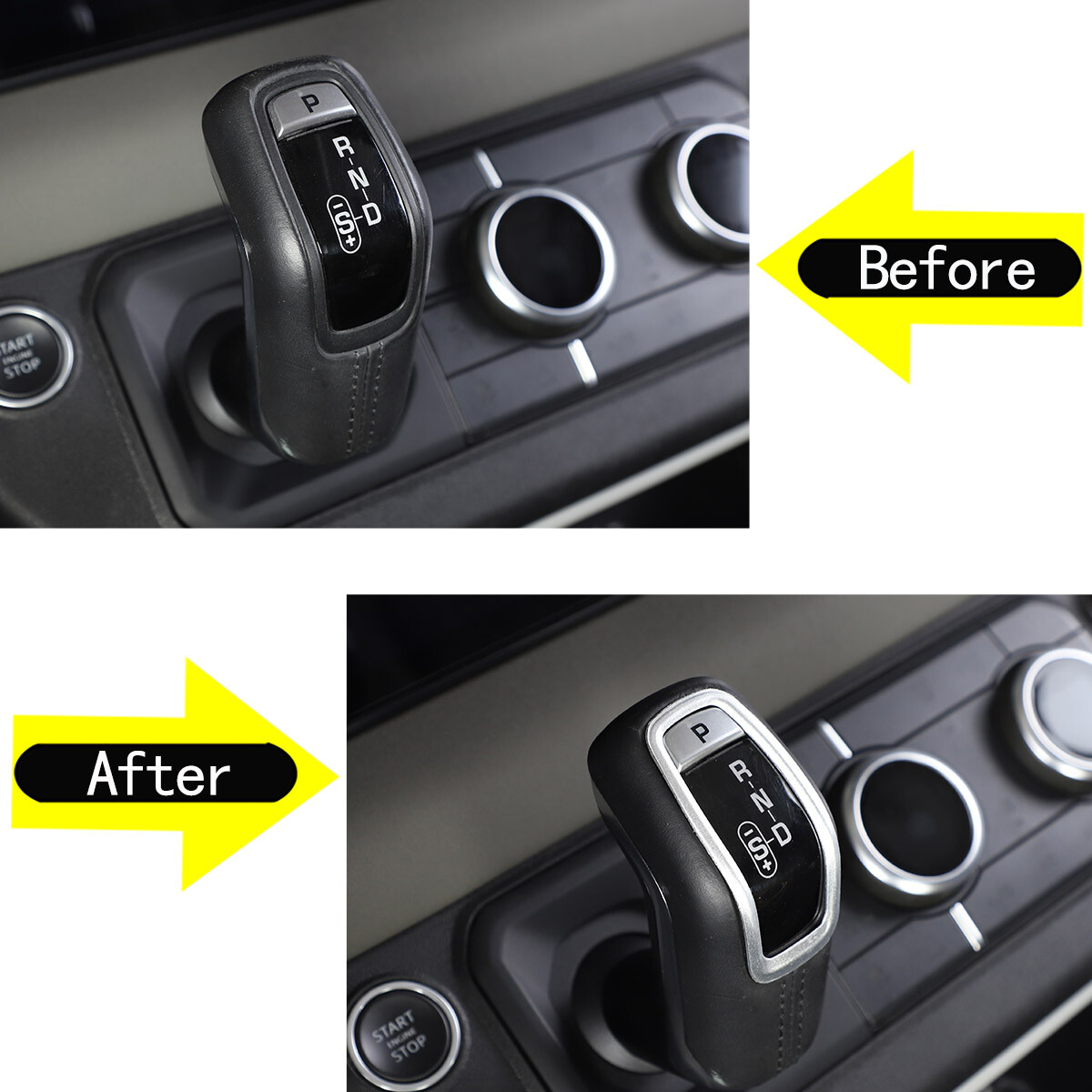 Car Gear Position Display Decorative Frame For Land Rover Defender 20 ...
