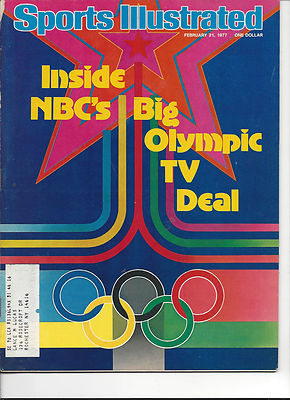 Sports Illustrated February 21 1977 NBC Olympic TV Deal | eBay