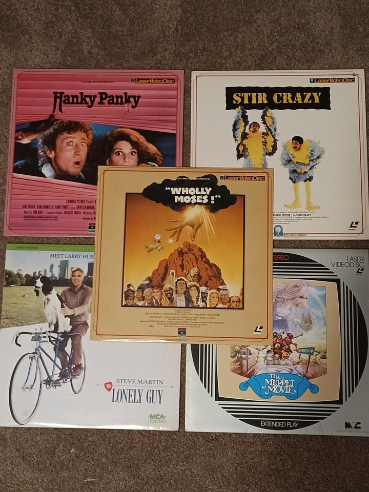 Lot of 20 Rare 70s/80s Laserdisc Movie Collection Lot | eBay