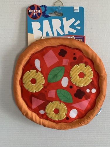 Dog Barkbox Toy- BARKBUSTER MOVIE NIGHT ( FLYING DISC PIZZA ) | eBay