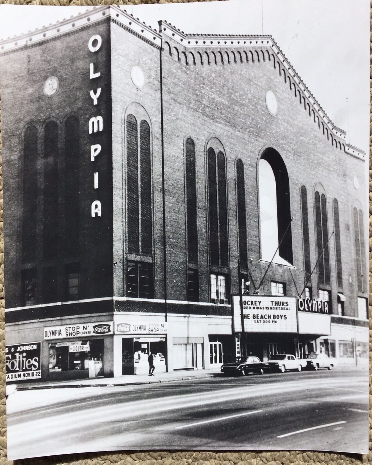 OLYMPIA STADIUM Detroit Red Wings 8x10 | eBay