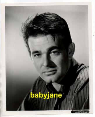 STUART WHITMAN ORIGINAL 8X10 PHOTO HANDSOME PORTRAIT 1950's 20th ...