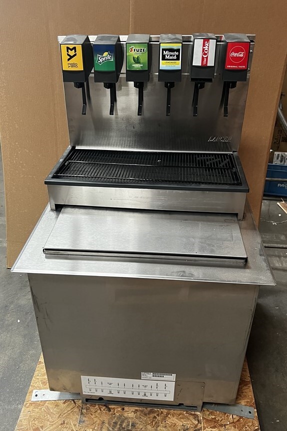 Lancer Ice Cooled Drop in 6 Valve 2306 Beverage Dispenser w/ cosmetic ...