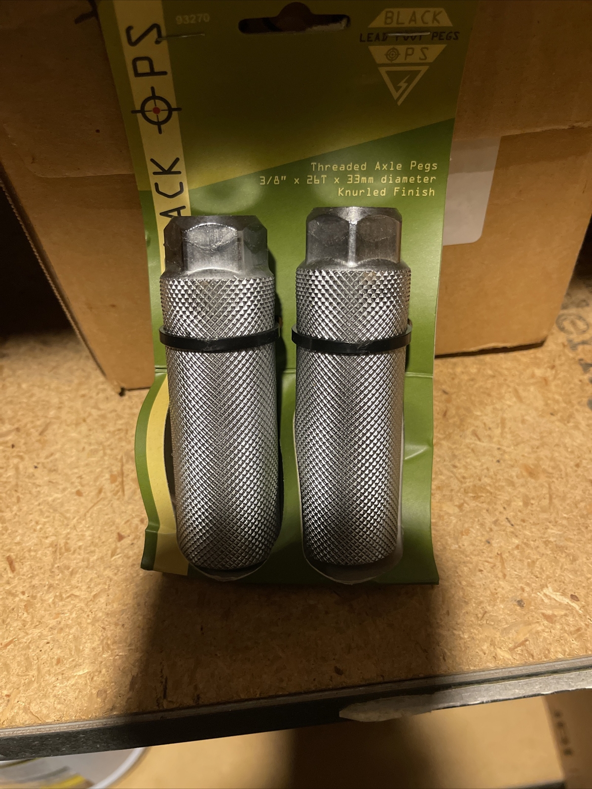 BLACK OPS LEAD FOOT CHROME 3/8" AXLE BICYCLE PEGS-ONE PAIR | eBay