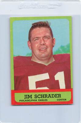 1963 Topps #115 Jim Schrader Eagles NM *DA-C7999 | eBay