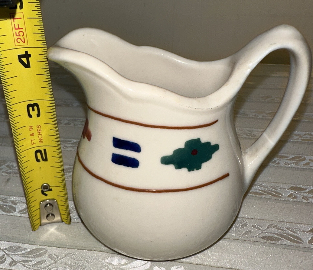 1 Small Creamer Cheyenne Hartstone 8 oz Pitcher Aztec Design USA | eBay
