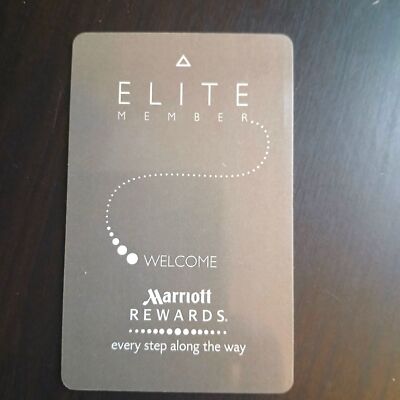 MARRIOTT Elite Member, Marriott Rewards Collectible Hotel Key Card ...