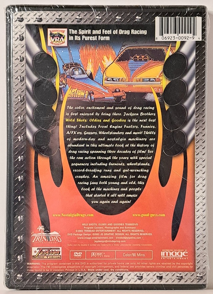 Jackson Bros Video | Wild Shots ~ Oldies and Goodies (2003) New Dvd ...