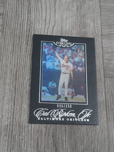 CAL RIPKEN JR 2006 TOPPS STERLING CARD.#96/250. ORIOLES. | eBay