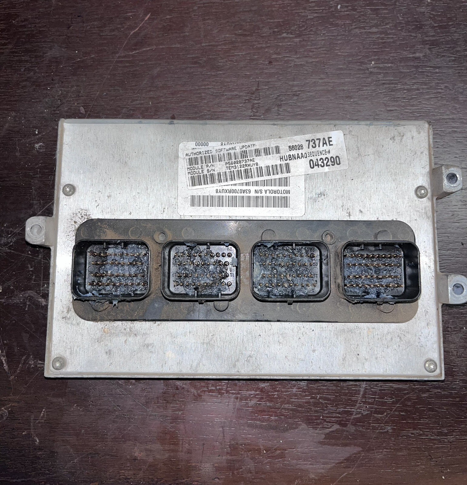 56028737AE 02 Dodge 1500 Engine Control Module 4.7L | eBay