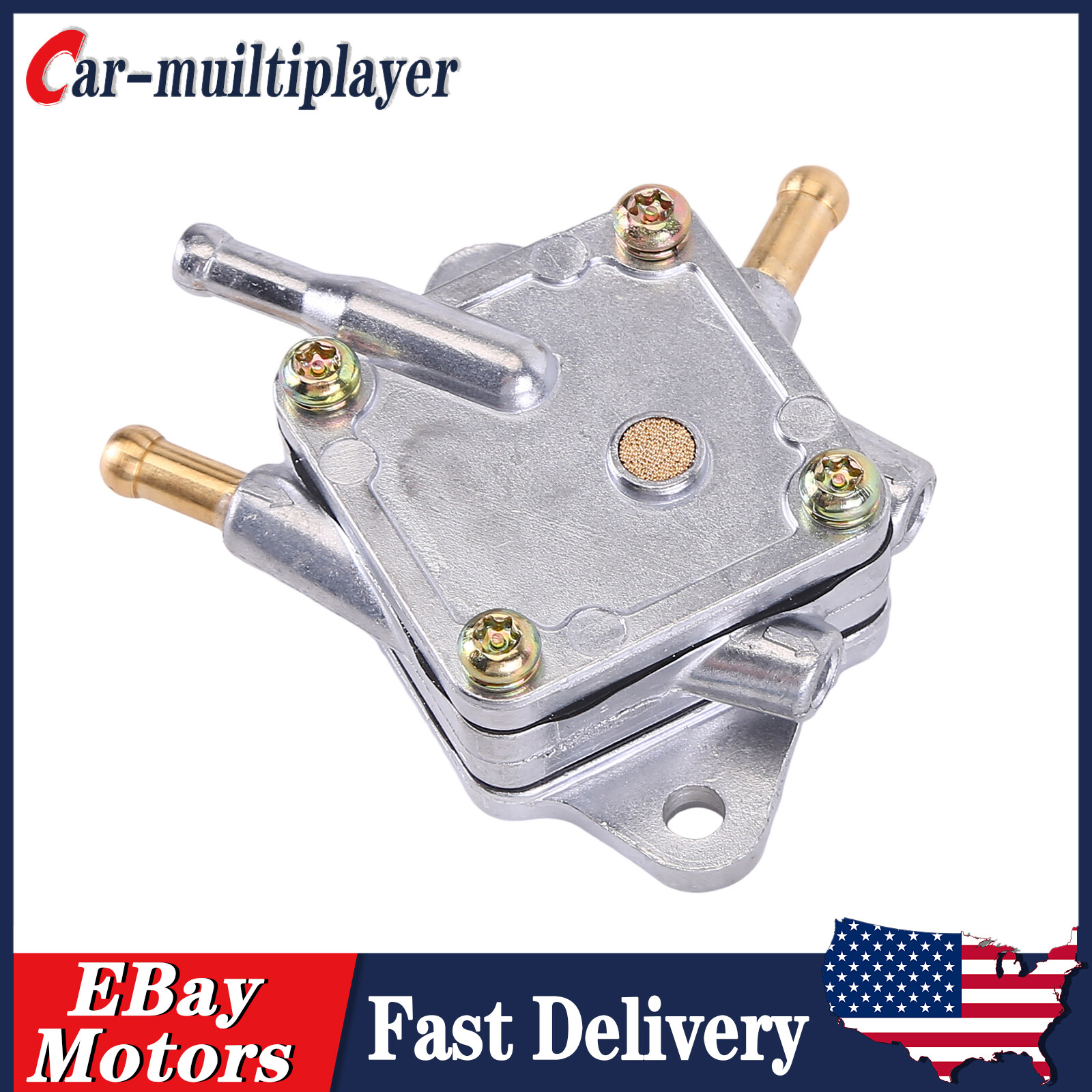 Mikuni 31 Liters/HR Square Fuel Vacuum Pulse Pump Single 1 Outlet DF52 ...