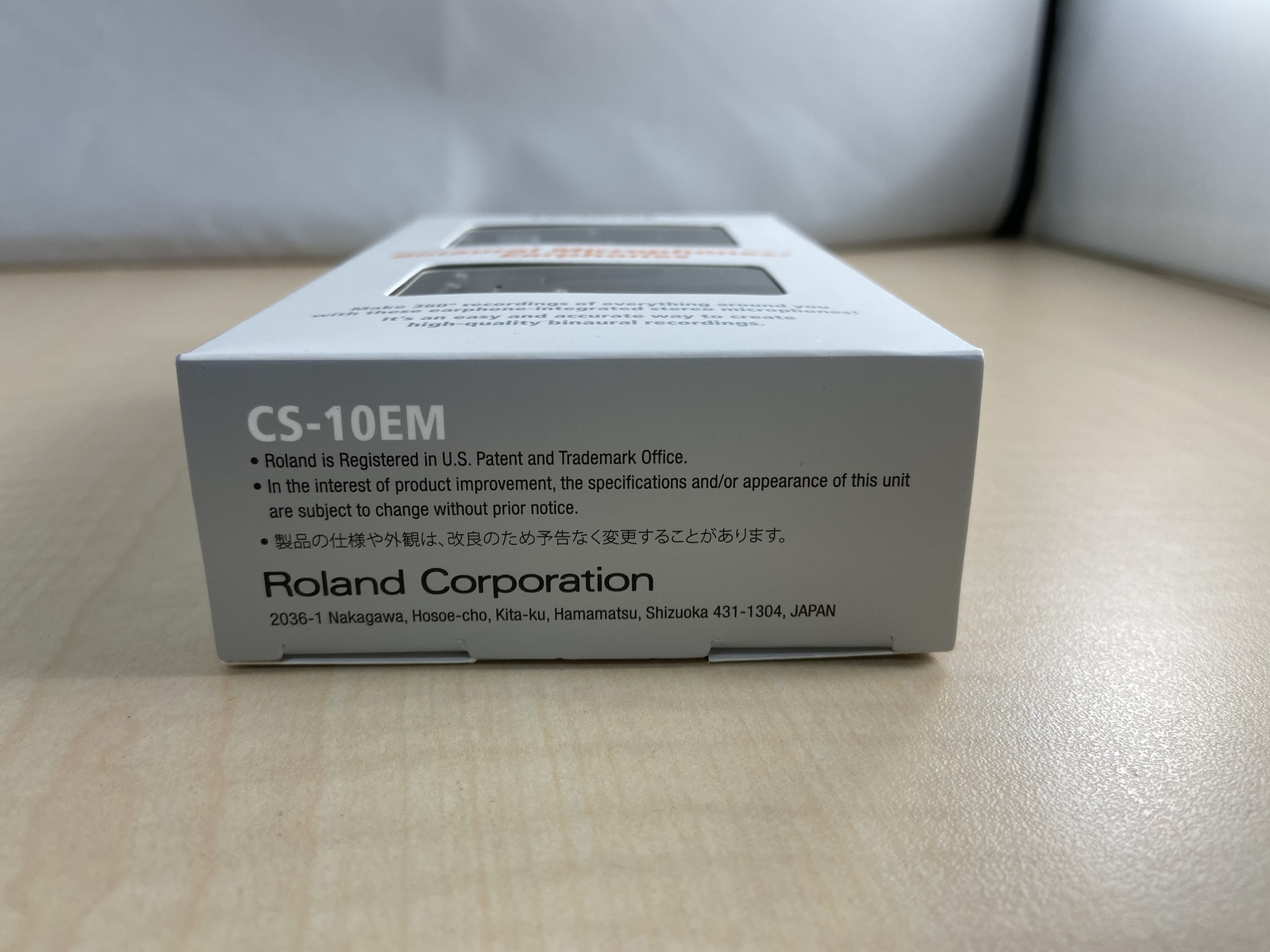 Roland Roland Binaural Microphone Earphone CS-10EM | eBay