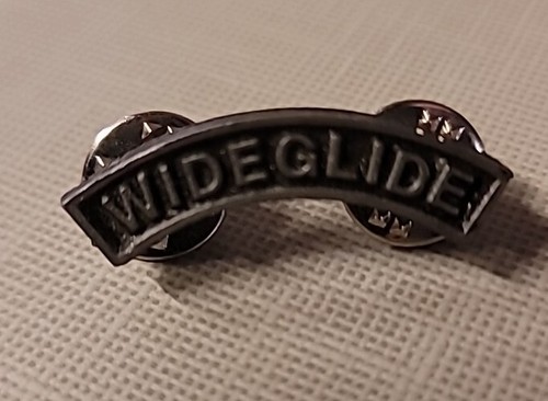 Vintage Wide Glide Motorcycle Collectable Pin Oxidized Badge | eBay