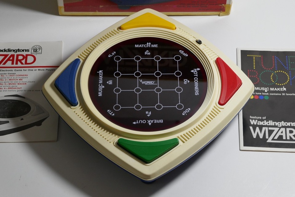Waddingtons 1979 Wizard Electronic Game w/Box | eBay