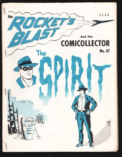 Rocket's Blast & Comicollector #47 1966-Phil Seuling-Rogofsky-Jerry ...