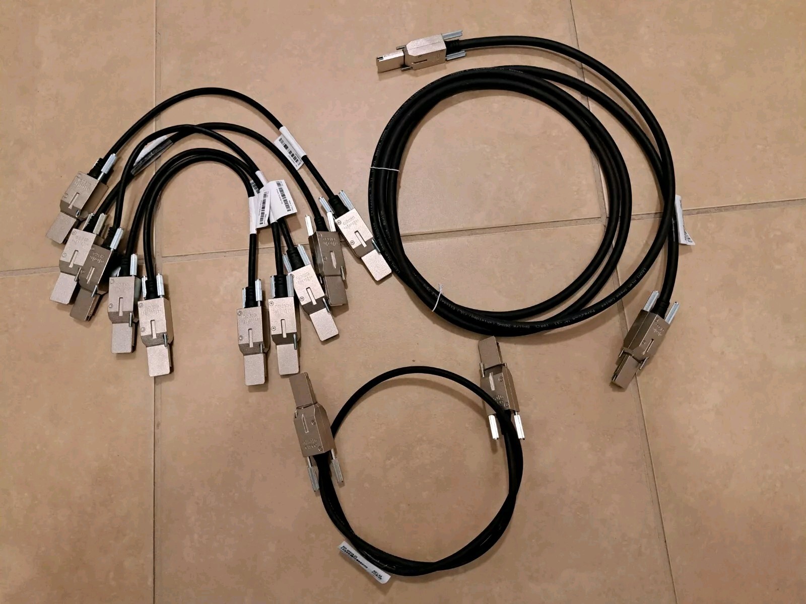 Lot Of 7 Cisco STACK-T2-3M/1M/50cm V03 Stacking Cables. PLS READ | eBay