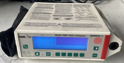 Novametrix Mars Tech 2001 Pulse Oximeter with sensor | eBay