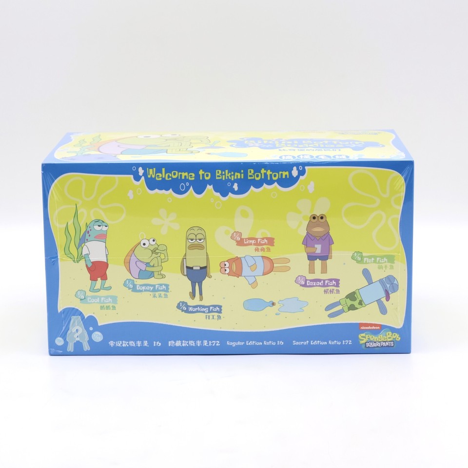 POP MART SpongeBob Bikini Bottom Buddies Plush Blind Box Set Sealed | eBay