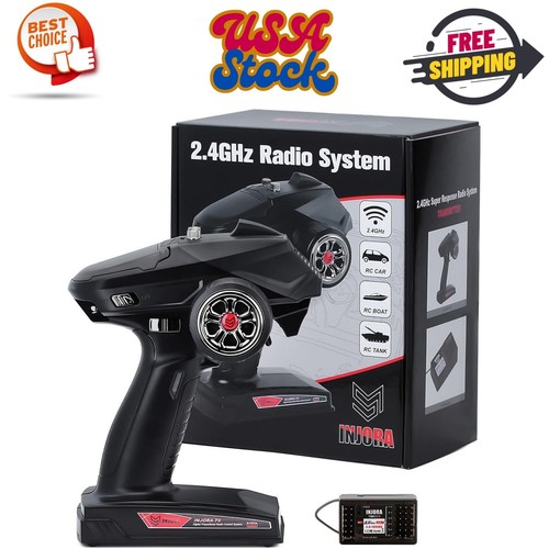 RC Transmitter 2.4GHz 6CH Controler and Receiver with Gyro Remote | eBay