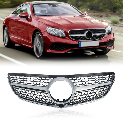 Diamond Style Front Grille fits for W207 C207 E Coupe 2014-2016 Chrome ...