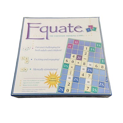 Equate Board Game Maths Board Game - New | eBay