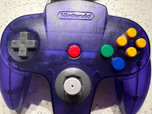 Nintendo N64 Authentic OEM Funtastic Grape Purple Controller Tight ...