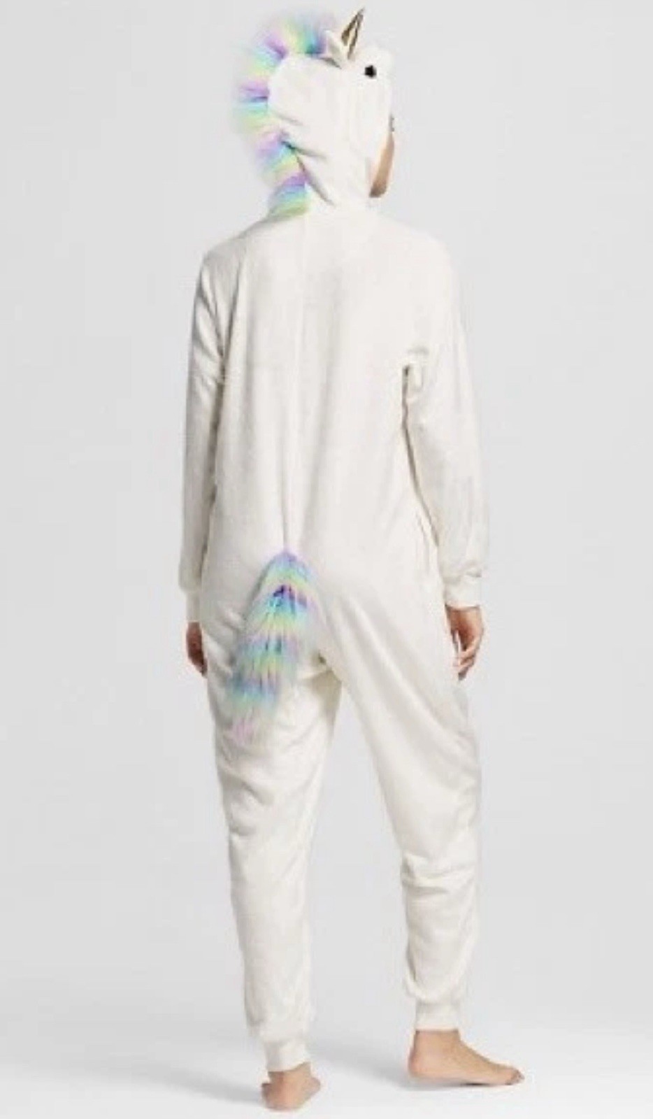 NWT Exhilaration Unicorn One Piece Zippered Sleepwear Costume Size XS/S ...