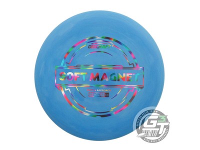 NEW Discraft Putter Line Soft Magnet 175g Blue Jellybean Foil Putter ...