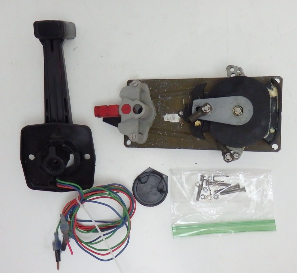 Teleflex Side Mount Control Box With Trim Tilt Switch - Throttle ...