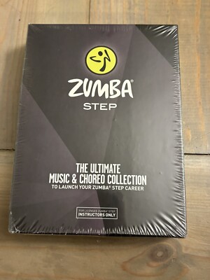 Zumba Step Ultimate Music & Choreo Collection CD, DVD set for ...