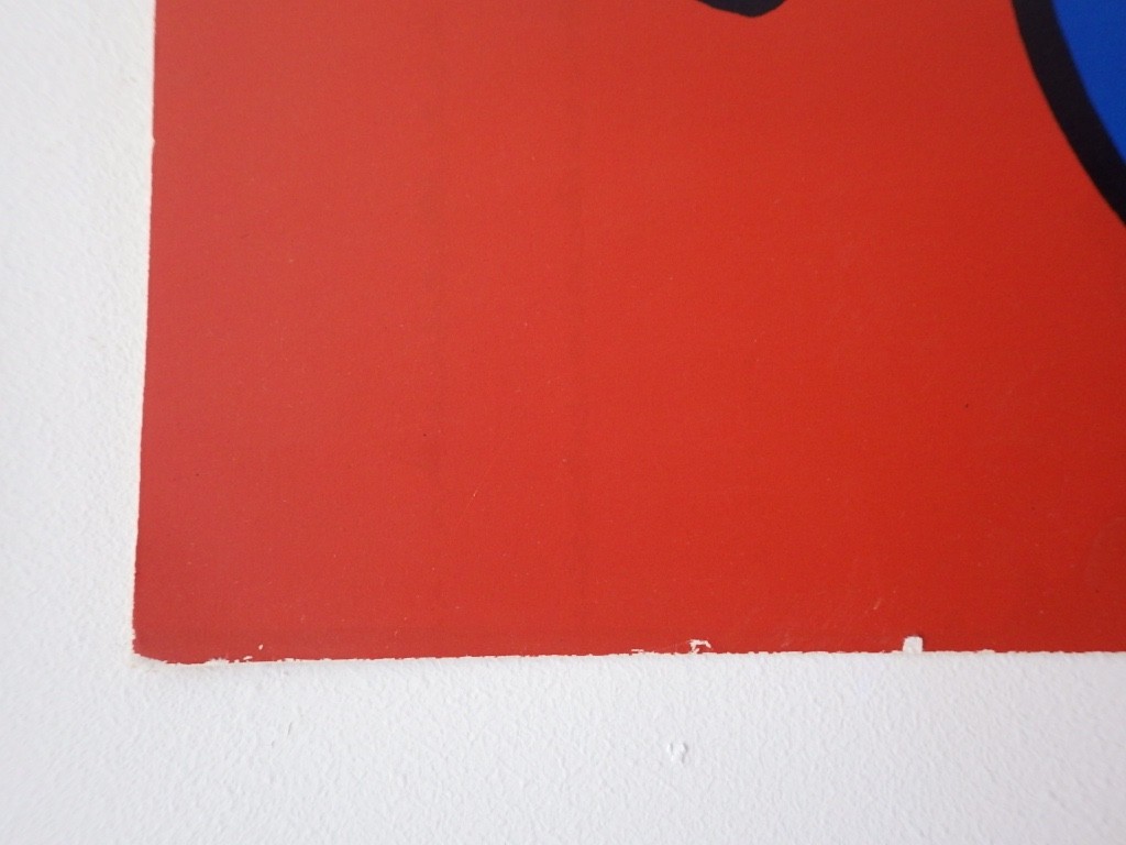 Valerio Adami Pop Art Abstract Vintage Lithographic Poster 1970s ...
