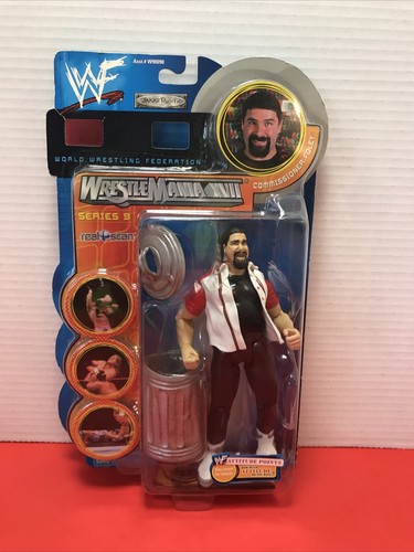 WWF Wrestlemania XVII Series 9 Commissioner Foley Real Scan Figure JP ...