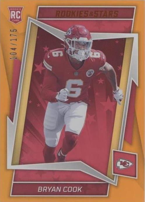 2022 Panini Rookies & Stars - Rookies Bryan Cook #196 Orange /175 (RC ...