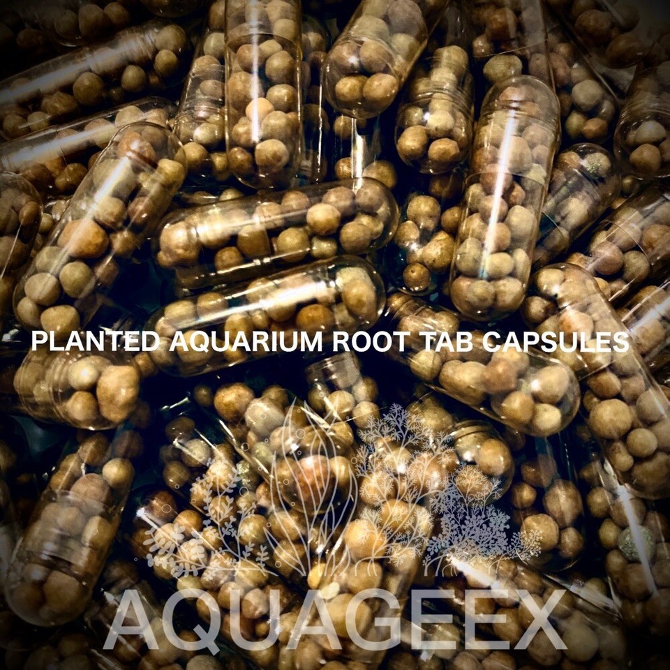 ⭕️ 100 FERTILIZER CAPSULES Aquarium Root Tabs AQUATIC LIVE PLANTS ...