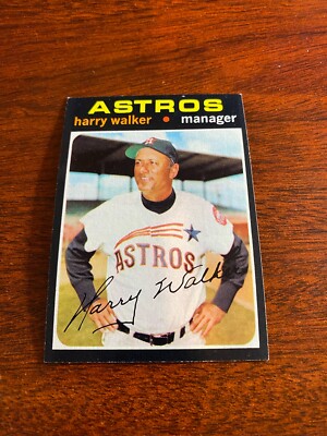 1971 Topps #312 Harry Walker. EX/MT | eBay